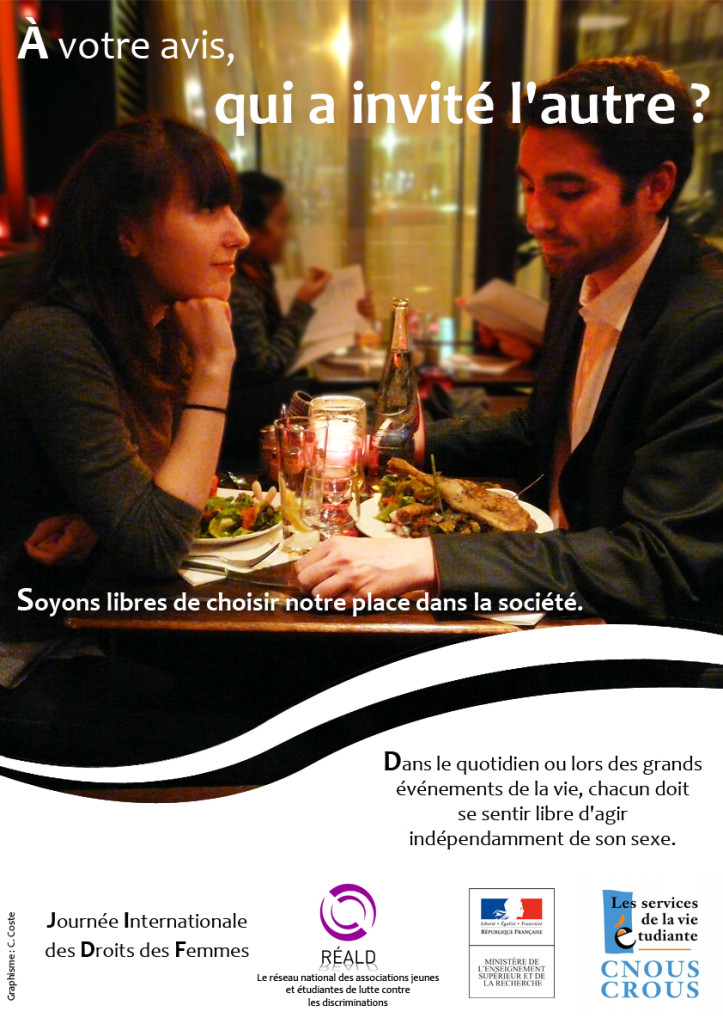 Quelques affiches du REALD pour lutter contre les stéréotypes sexistes ...